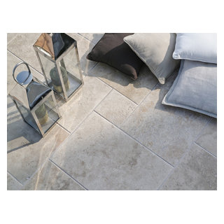 Toscano Travertine - Contemporary - Patio - New York - by PORCELANOSA ...
