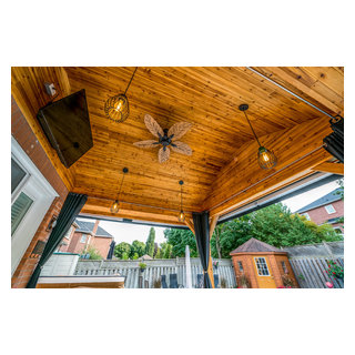 Traditional Attached Gazebo Build - Traditional - Patio - Toronto - by ...