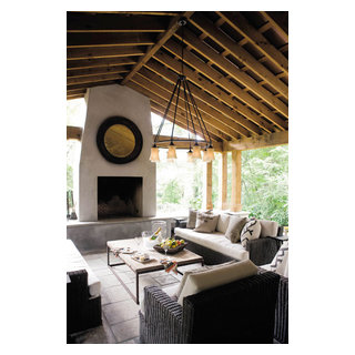 Traditional Outdoor Patio Den - Traditional - Patio - Other - by User ...