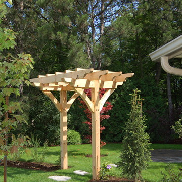 Timber Frame Trellis - Photos & Ideas | Houzz