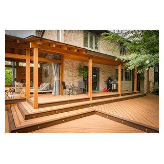 Trex patio et veranda - Contemporary - Patio - Montreal - by PurPatio ...