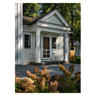 Twin Chimney Home - Traditional - Patio - New York - by Crisp ...