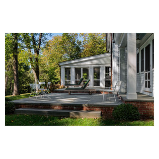 Twin Chimney Home - Traditional - Patio - New York - by Crisp ...