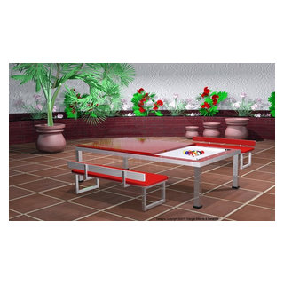 Urban Themed Pool Tables From Triangle Billiards - Contemporary - Patio ...