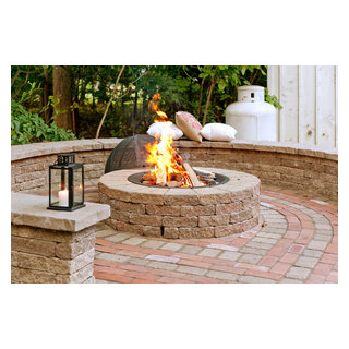 Valencia Firepit - Traditional - Patio - Philadelphia - by Techo-Bloc ...