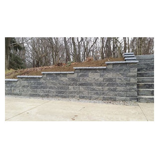 Versa Lok Wall and Rocka Steps - Modern - Patio - Other - by User | Houzz