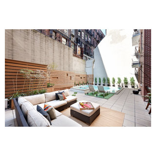 Walker Street - Contemporary - Patio - New York - by Interior Marketing ...
