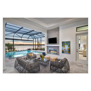 Windsor Model @ Twin Eagle, Naples, FL. - Transitional - Patio - Miami ...