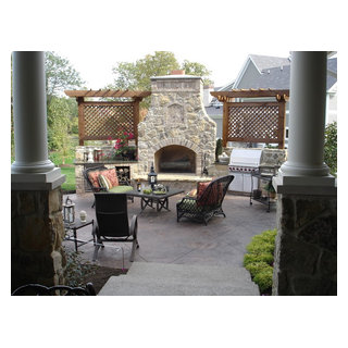 Winning Home Show Home - Rustic - Patio - Indianapolis - by Old Town ...