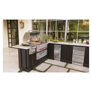 WOLF Contemporary Outdoor Kitchen - Traditional - Patio - Other - by ...