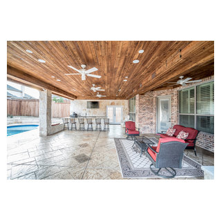 Woodbridge Residential Pool & Outdoor Living - Mediterranean - Patio ...