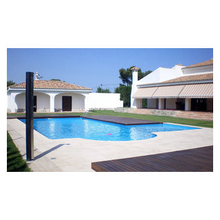 Piscina color azul Adriático RENOLIT ALKORPLAN2000 - Mediterranean ...