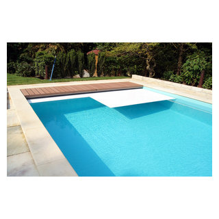 Piscina color verde caribe RENOLIT ALKORPLAN2000 - Contemporary - Pool ...