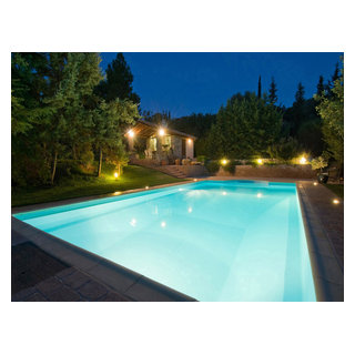 Piscina color verde caribe RENOLIT ALKORPLAN2000 - Contemporary - Pool ...