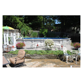 15x26 above ground pool - Pool - New York - by Brothers 3 Pools | Houzz