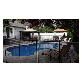 16x28 Radiant Freeform - Traditional - Pool - New York - by Brothers 3 ...