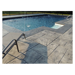 18X36 Swimming Pool W deck jets - Traditional - Pool - Other - by Elite ...