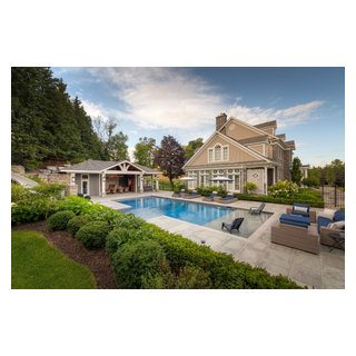 A Beautiful ‘Stay at Home’ Backyard - Contemporary - Pool - Toronto ...