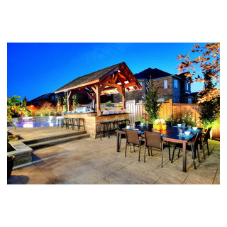 A Complete Outdoor Makeover with Verve - Transitional - Pool - Toronto ...