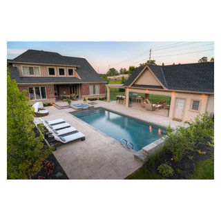 A Multi-season Entertaining Backyard - Contemporary - Pool - Toronto ...
