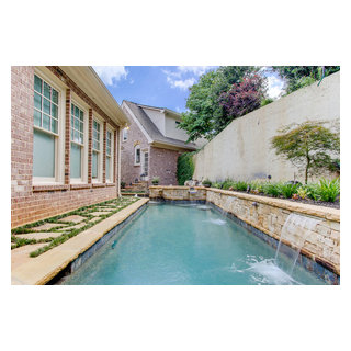 A unique pool design for a small space - Eclectic - Pool - Atlanta - by ...