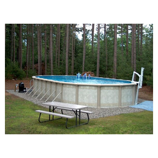 Above Ground Pools - Traditional - Swimming Pool & Hot Tub - Manchester ...
