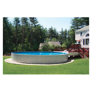 Above Ground Pools - Contemporary - Pool - Cleveland - by Ohio Pools ...