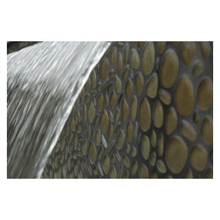Agates Water Feature - Modern - Swimming Pool & Hot Tub - Vancouver ...