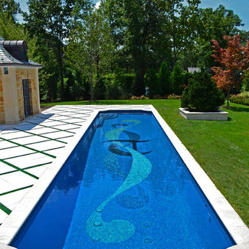Pool Tile Inlays - Photos & Ideas | Houzz