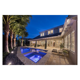 American Colonial - Traditional - Pool - Miami - by Gulf Building LLC ...