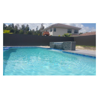 AMY'S POOL - Modern - Swimming Pool & Hot Tub - Miami - by Glamour Pool ...