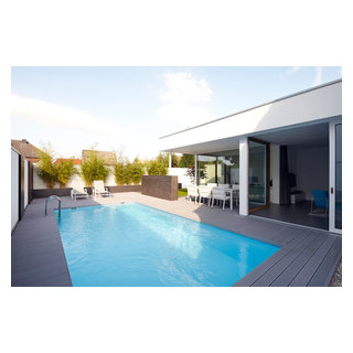 Anbau mit Aussenanlage - Contemporary - Pool - Cologne - by K3 ...