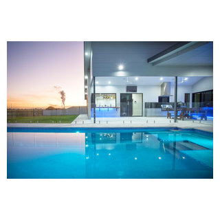Angular Abode - Modern - Pool - Other - by Tempus Design Studio Pty Ltd ...