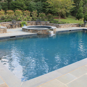 Bluestone Pool Deck - Photos & Ideas | Houzz