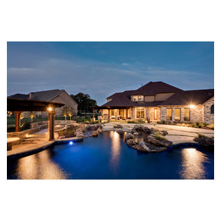 Aquarius - Custom Swimming Pool - Flower Mound, TX - Tropical - Pool ...