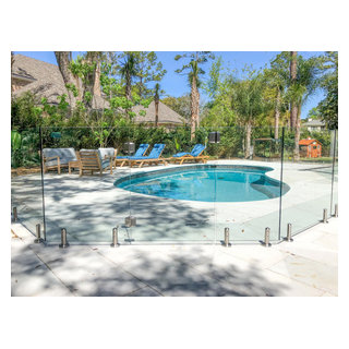 Aquaview Fencing - Modern - Pool - by AquaView Fencing - Serving North ...