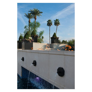 Arcadia One Pool | Spa | Grotto - Contemporary - Pool - Phoenix - by ...
