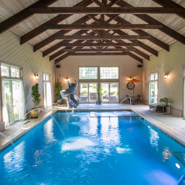 75 Beautiful Indoor Swimming Pool Ideas and Designs - February 2023 ...