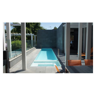 Armadale Lap Pool and Spa - Contemporary - Pool - Melbourne - by ...