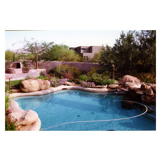 Arte de Casas/ All Valley Pools - Contemporary - Pool - Phoenix - by ...