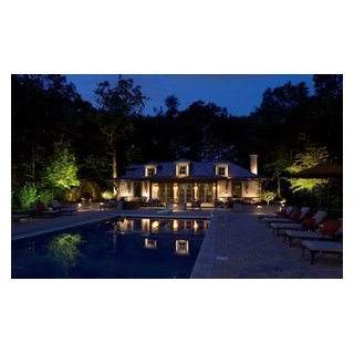 Arts & Crafts Pool House - Transitional - Pool - Chicago - by Randall ...