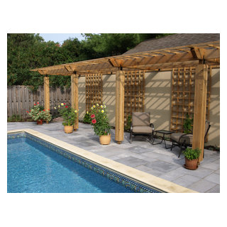 Asian-Inspired Pool Renovation - Asian - Pool - Minneapolis - by Ground ...