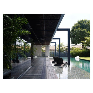 Astrid Swimming-pool & deck - Contemporary - Pool - Other - by Maarch ...
