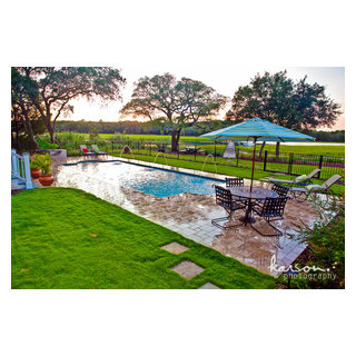 Atkinson Aquatech Pools and Spas - Traditional - Swimming Pool & Hot ...