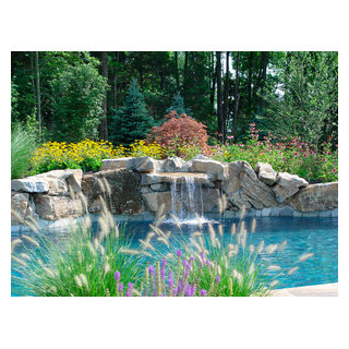 Award winning 800 sf Pool - Tropical - Pool - New York - by Artisan ...