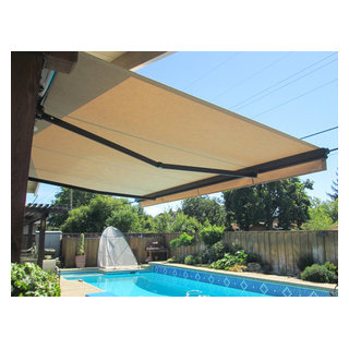 Awnings - Poolside Shading - Contemporary - Pool - San Francisco - by ...