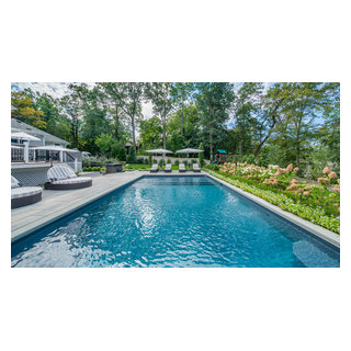 Backyard Entertaining - Livingston, NJ - Transitional - Pool - New York ...