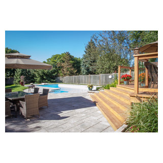 Backyard landscaping in Thornhill - Contemporary - Pool - Toronto - by ...