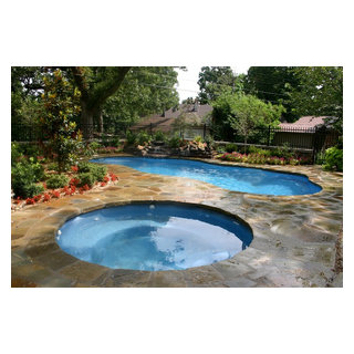 Backyard Paradise - Modern - Pool - Other - by BURTON POOLS & SPAS | Houzz