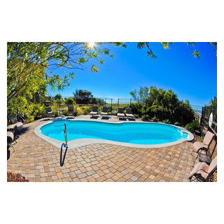 Baron by Alaglas - Large Fiberglass Pool - Beach Style - Pool - Other ...